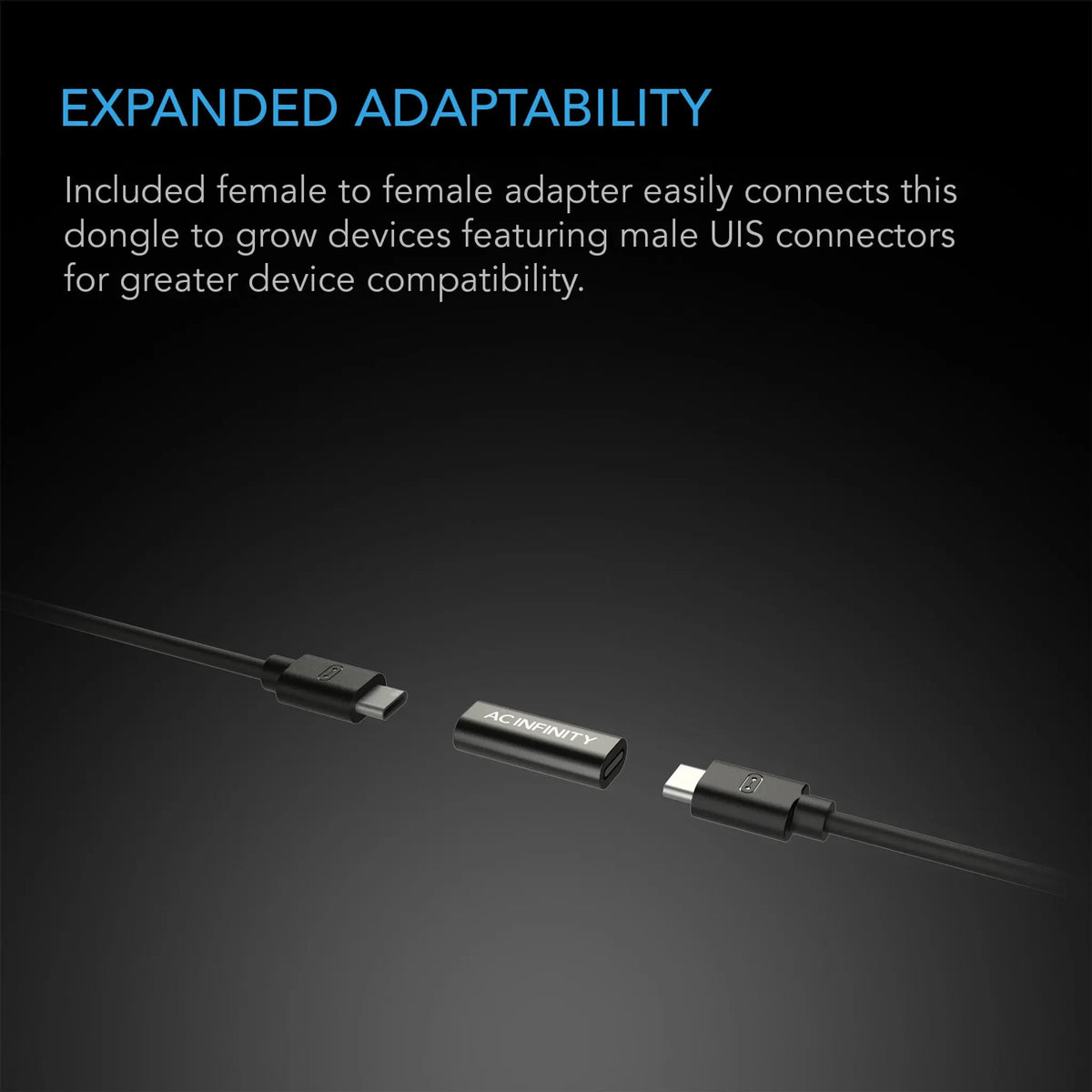 AC Infinity UIS 2-In-1 Splitter, Daisy-Chain Adapter – GARDEN SUPPLY GUYS