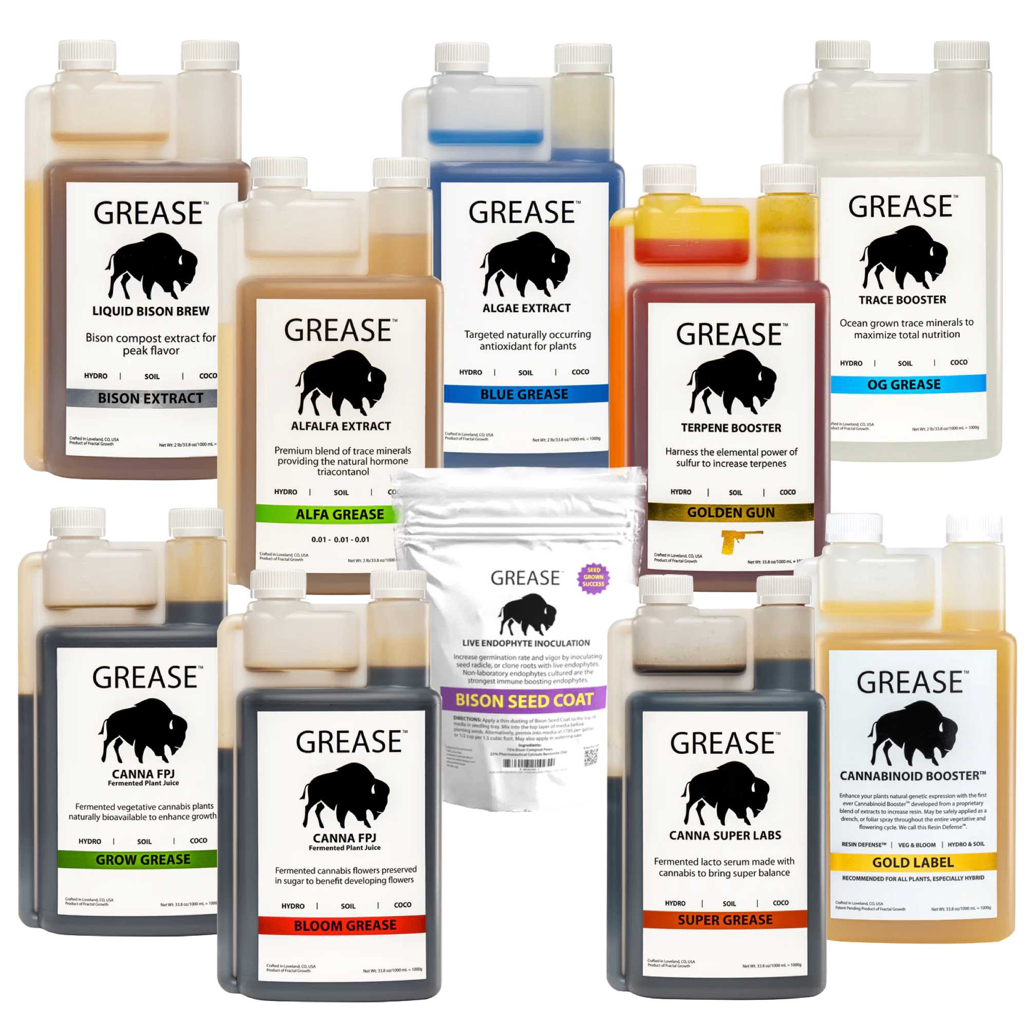 GREASE GOLD Label Grower's Starter Pack, 250 mL | In-Stock - Buy Now ...