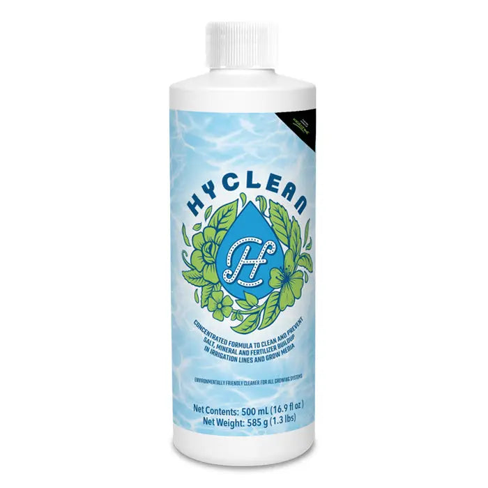 HYCLEAN Hydroponic Line Cleaner, 500ml | In-Stock - Buy Now! – GARDEN ...