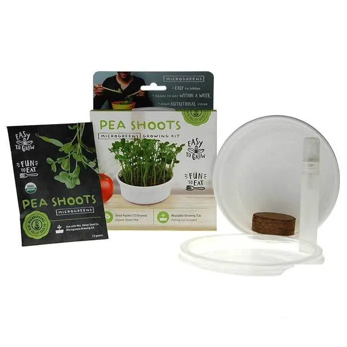 Handy Pantry Pea Shoots Mini Microgreens Grow Kit | In-Stock - Buy Now! – GARDEN SUPPLY GUYS