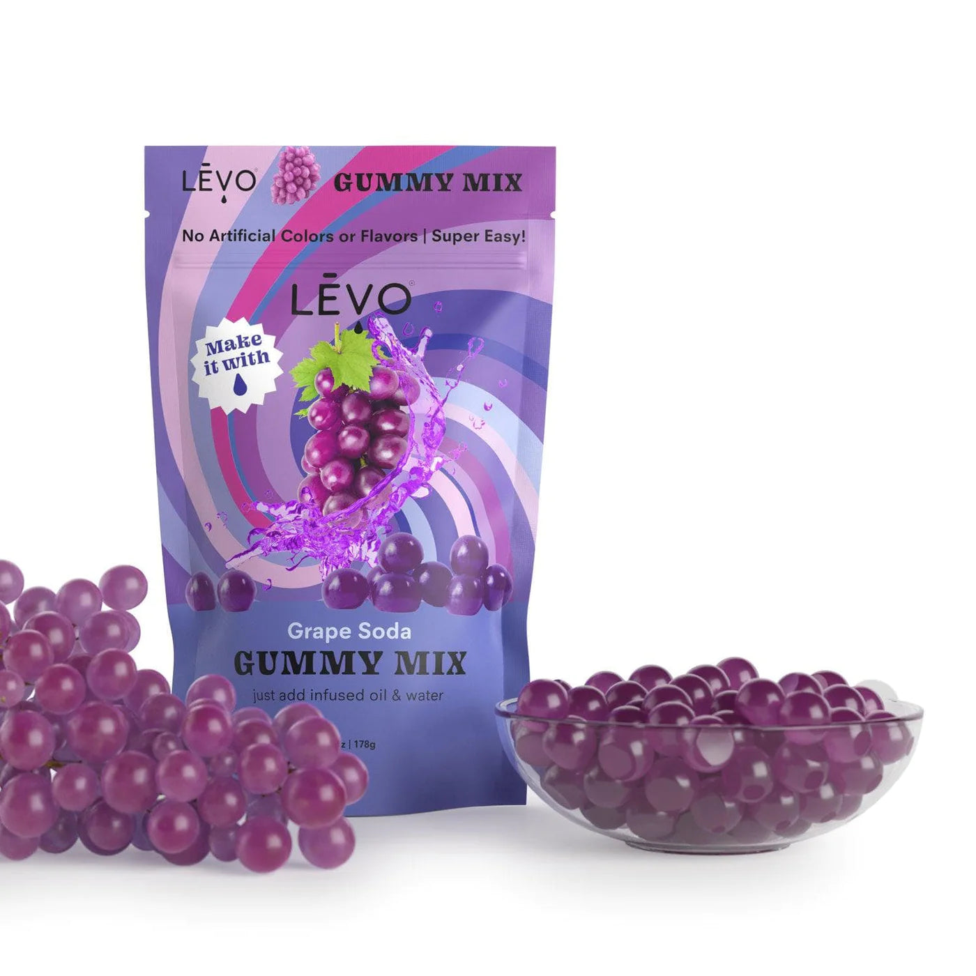 LĒVO Gummy Mix - Grape Soda | In-Stock - Buy Now! – GARDEN SUPPLY GUYS
