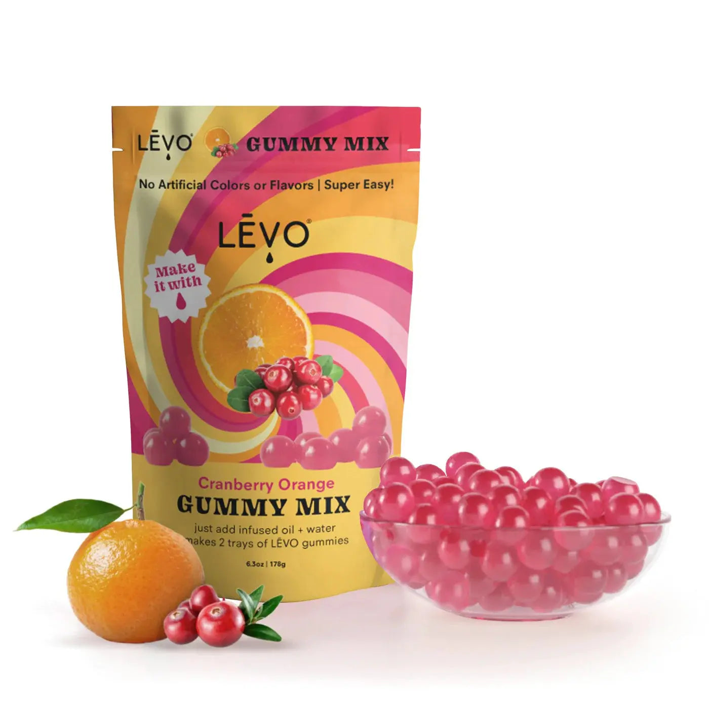 LĒVO Gummy Mix - Limited Edition Cranberry Orange | In-Stock - Buy ...