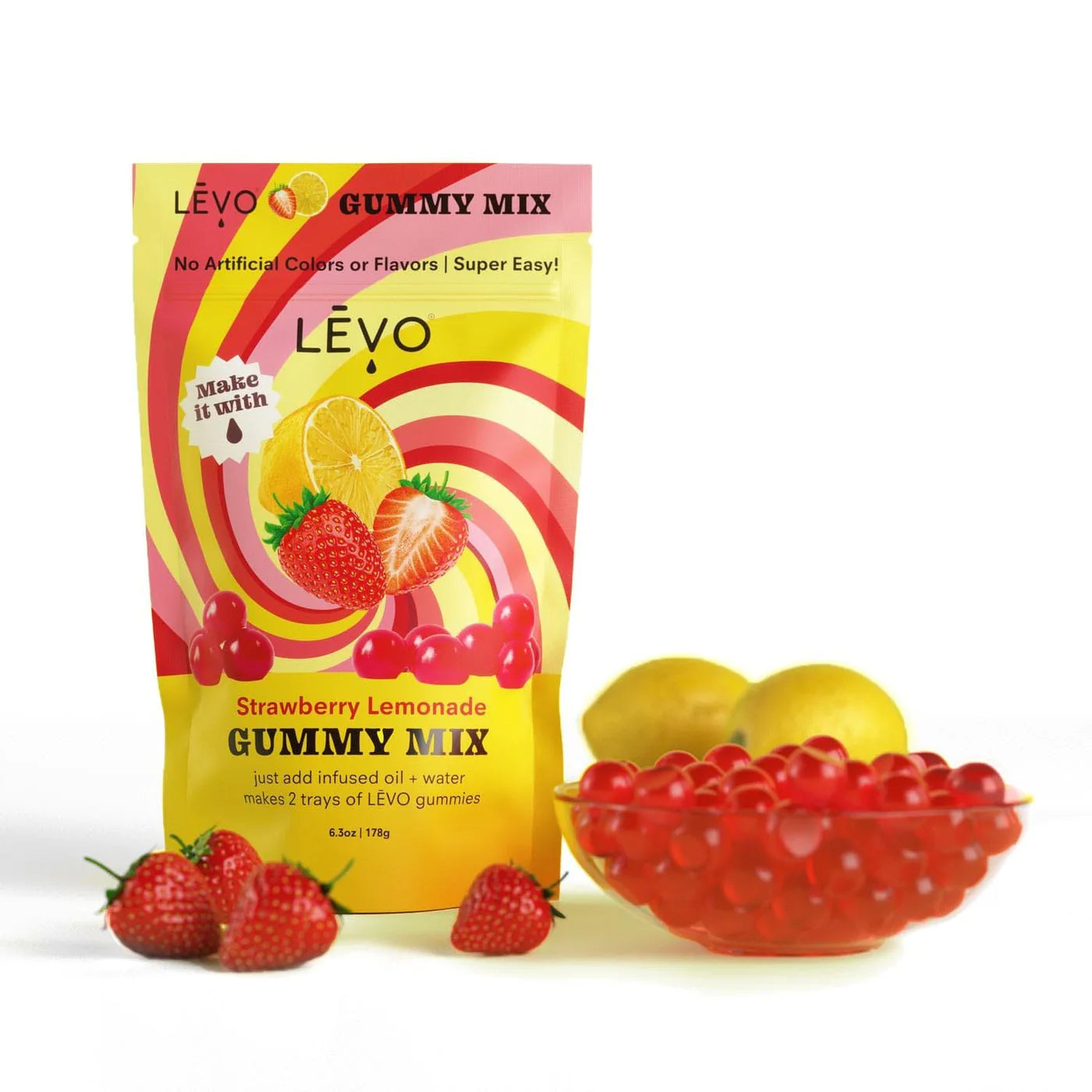 LĒVO Gummy Mix - Strawberry Lemonade | In-Stock - Buy Now! – GARDEN ...