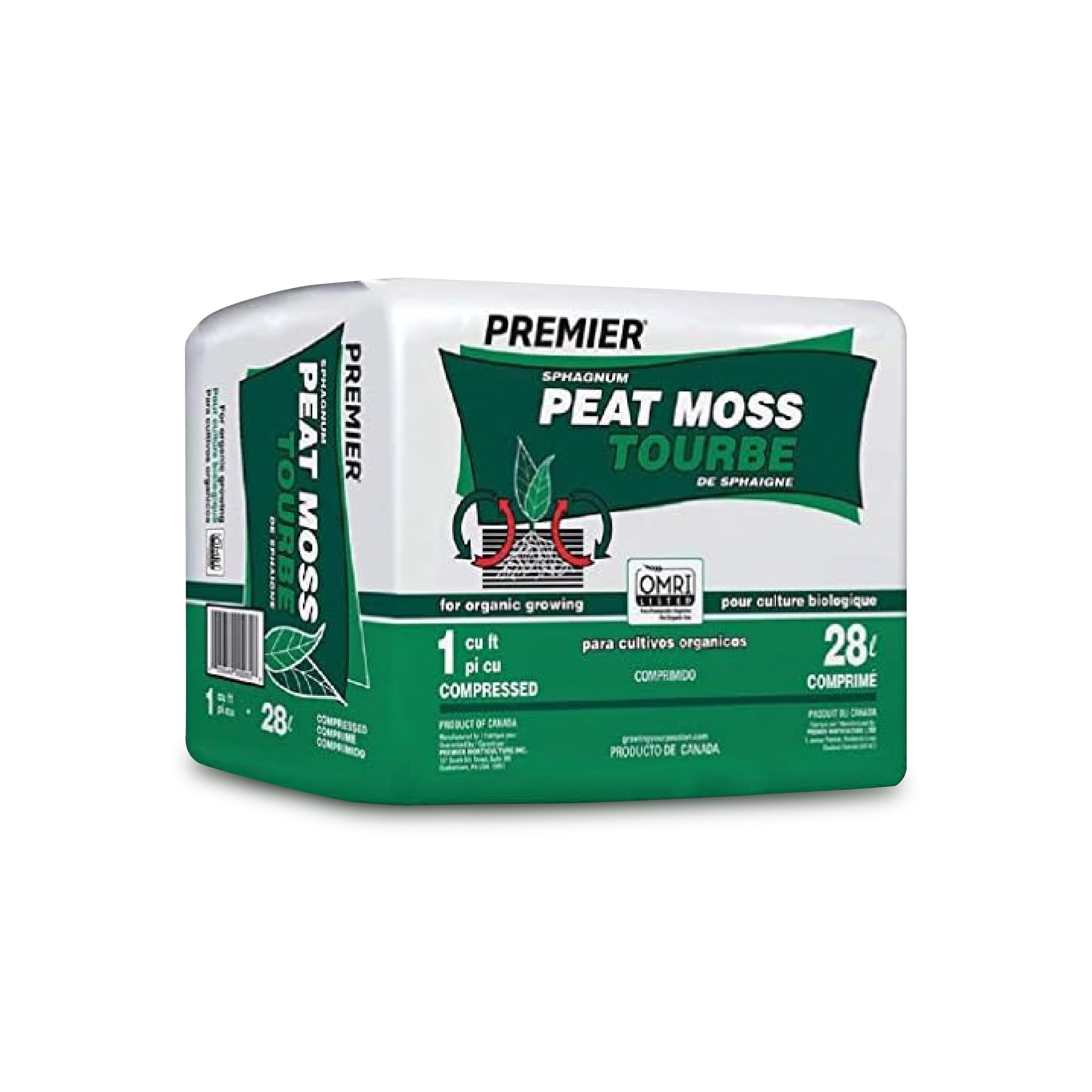 Hoffman Canadian Sphagnum Peat Moss, 2 cu ft | In-Stock - Buy Now ...