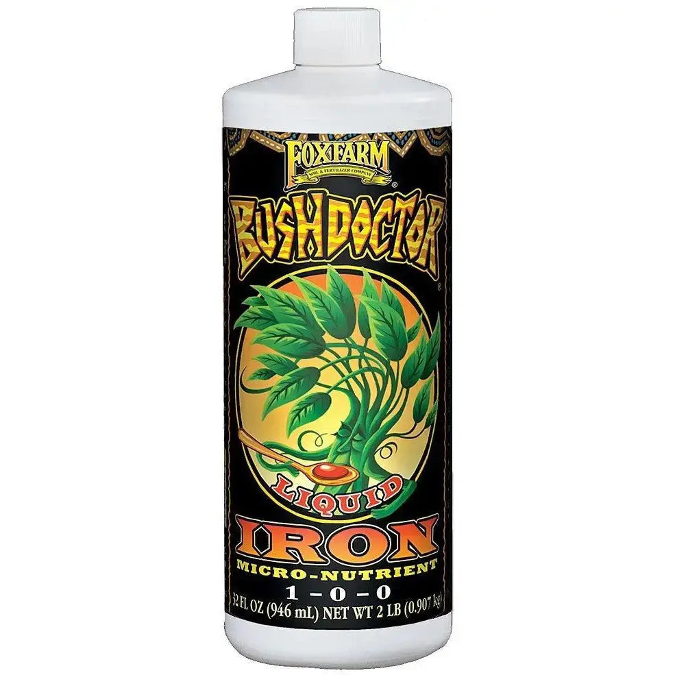 FoxFarm Bush Doctor Liquid Iron | In-Stock - Buy Now! – GARDEN SUPPLY GUYS